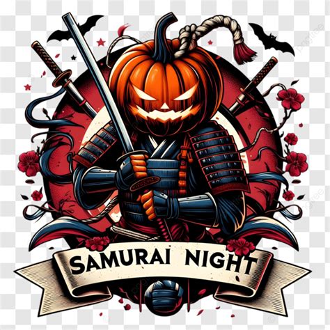 Samurai Pumpkin Dressed In Traditional Armor Samurai Pumpkin