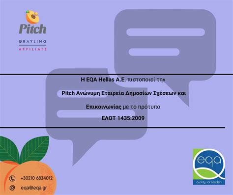 Iso Isocertification Accreditation Eqahellas Elot1435 Eqa Hellas