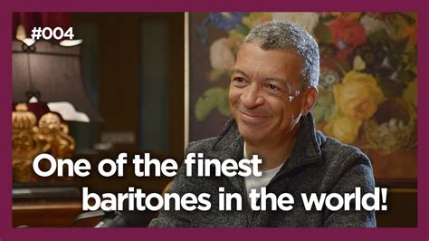 The Colour Of Music 004 Roderick Williams Baritone And Composer Youtube