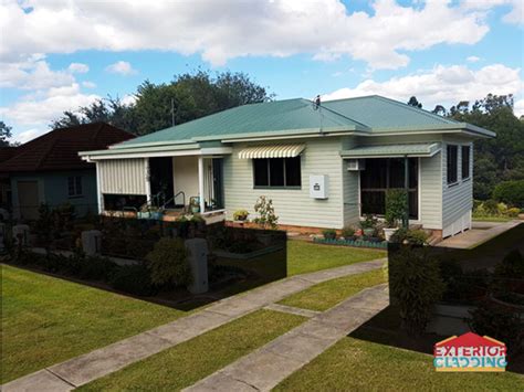 Exterior Cladding Install Over Brick Timber Fibro Exterior Cladding
