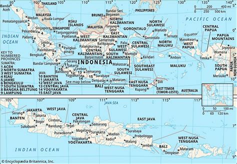 Java Facts Map Population Language Britannica