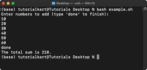 How To Add Numbers From Stdin Using Bash Script Examples