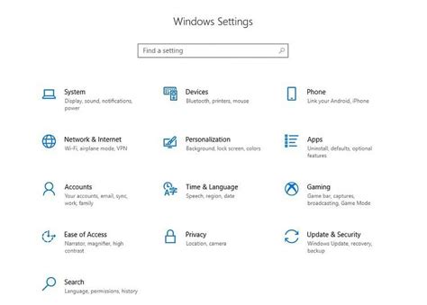 windows update not available in settings solved windows 10 forums