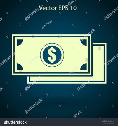 Dollar Banknote Vector Illustration Vector De Stock Libre De Regalías