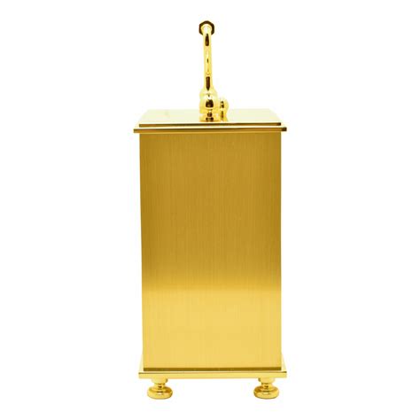 Solid Brass Carriage Clock As Seen In Savoy Hotel