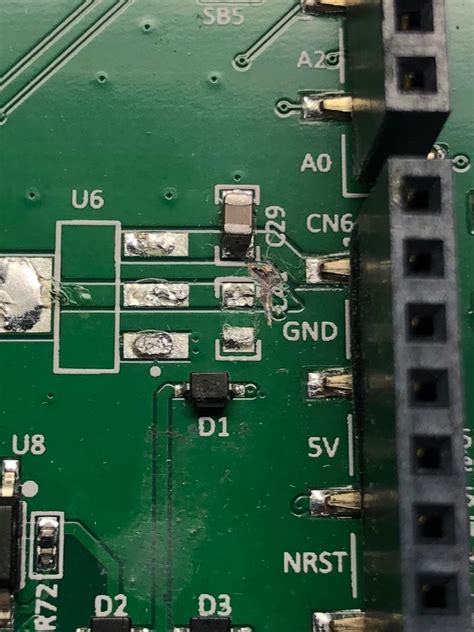 how to power a stm32f746g disco board from the cn6 page 2