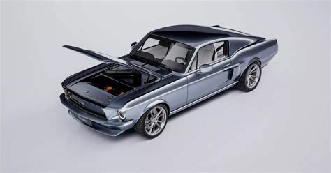 All Electric 1967 Ford Mustang Fastback Official Built License By Ford