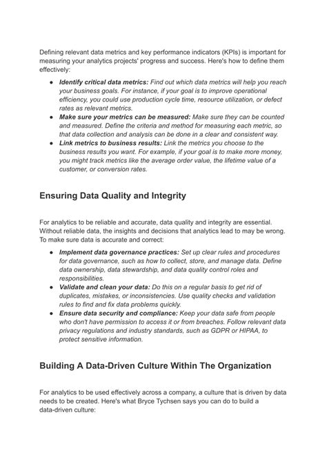 Ppt Mastering Metrics The Role Of Data Analytics In Business Success Powerpoint Presentation