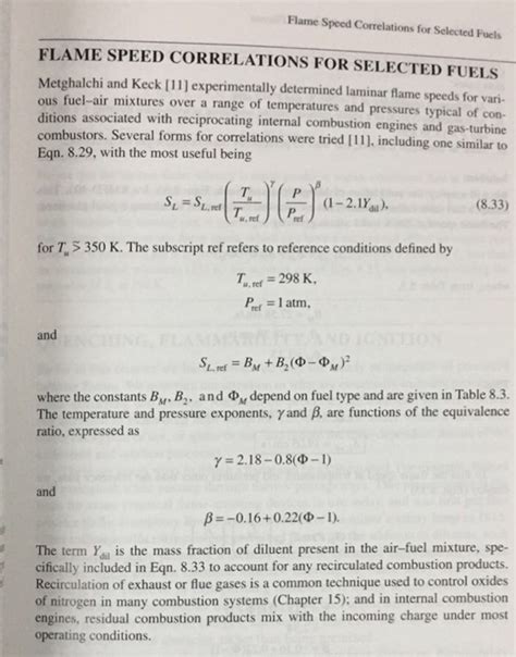 Solved Use Eq 833 In The Textbook To Estimate The Laminar
