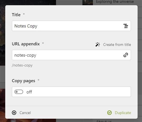 383 Rc1 Regenerating Uuids For Files When Duplicating Nested Page Wih Panel Ui · Issue