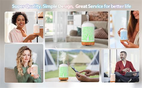 Enaroma 200ml Aromatherapy Diffuser White Forest Ultrasonic