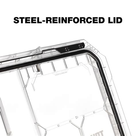 Toughbuilt 22 Compartment Stacktech Low Profile Plastic Small Parts Organizer Tb B1 O 10 At