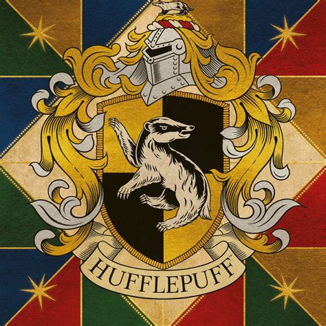 Hufflepuff House Crest Harry Potter Hufflepuff Animal Crest Sports