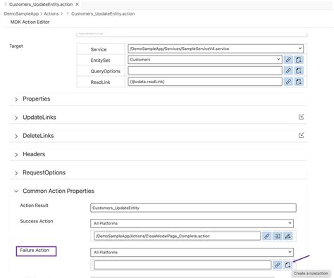 modify a customer record in an mdk app sap tutorials