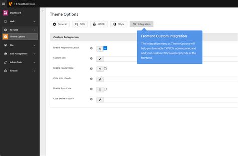 T3 Reactbootstrap Headless Typo3 Template T3planet