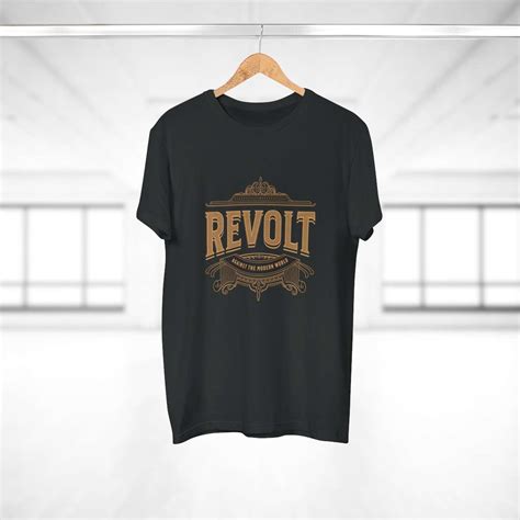 Revolt Against The Modern World T Shirt Revolt Noir
