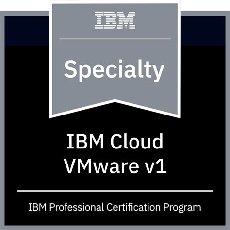 IBM Cloud For VMware V Specialty IBM Training Global