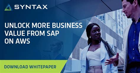 syntax on linkedin get this whitepaper to learn how aws enables you to