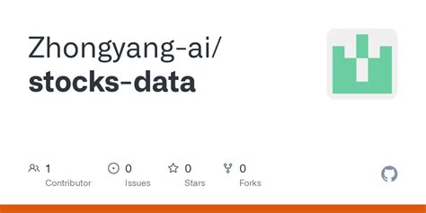 GitHub Zhongyang Ai Stocks Data