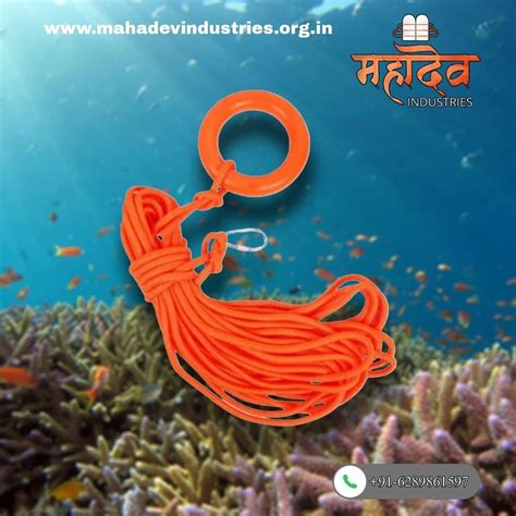 Moulding Orange Life Line Float Size Mm Dia Meter Length At Rs Piece In Howrah