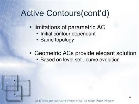 Ppt An Efficient And Fast Active Contour Model For Salient Object