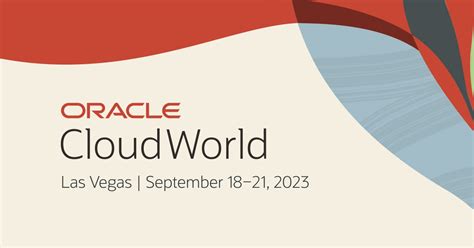 Oracle Cloudworld 2023