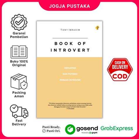 Jual Buku Book Of Introvert Tony Ibrahim Shopee Indonesia