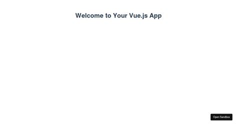 Vue2 Template Codesandbox Vue2 Template Codesandbox