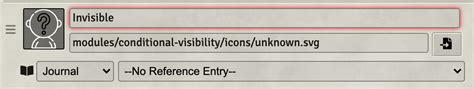 Github Gludingtonconditional Visibility A Foundryvtt Module To Hide
