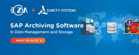 Sap Archiving Software In Data Management And Storage Zia Consulting