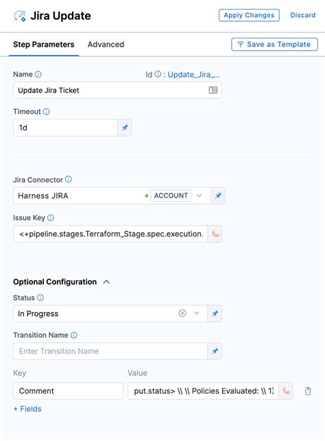 Adding Jira approval stages and steps | Harness Developer Hub