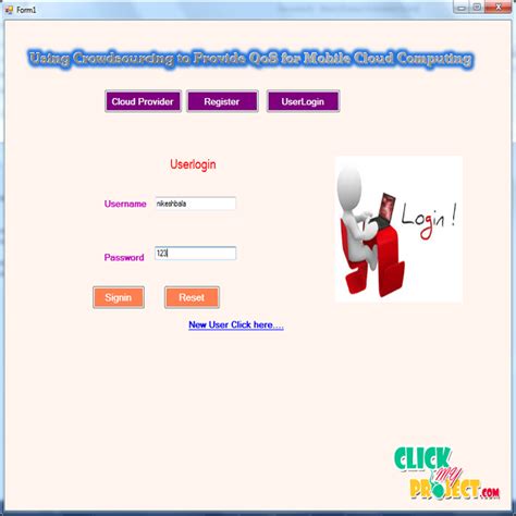 Using Crowdsourcing To Provide Qos For Mobile Cloud Computing Clickmyproject