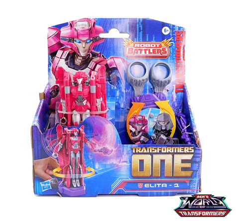 Transformers One Robot Battlers Elita 1 Toy Review Bens World Of