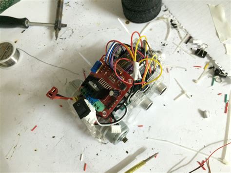 arduino maze solving robot micromouse wall following robot 6