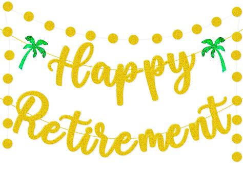 Printable Retirement Banner Printable World Holidayhappy Retirement