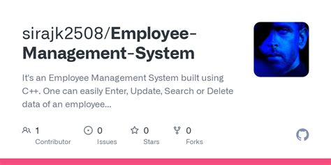 GitHub Sirajk2508 Employee Management System It S An Employee Management System Built Using