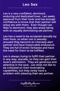 Leo Sex Life The Good The Bad The Hot Leo Sex Life The Good The Bad The Hot