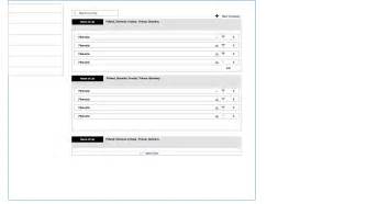 Web App Two Dimensional List With Multiple Values User Experience Stack Exchange