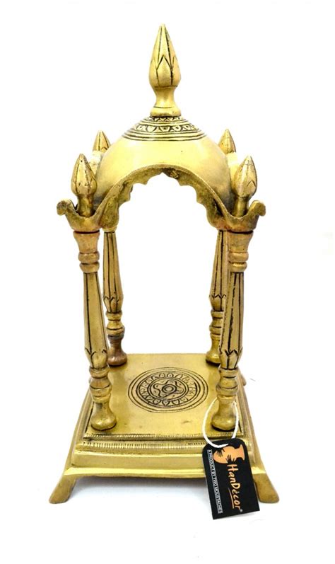 Buy Brass Temple Religious Home Decor Brass Showpiece Online At Best Price