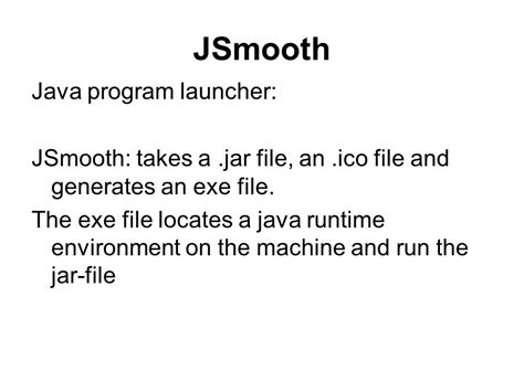Computer Science A 13 313 Fromjava Toexe Classpath Jar