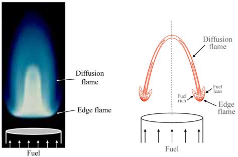 Anchored And Lifted Diffusion Flames Supported By Symmetric And