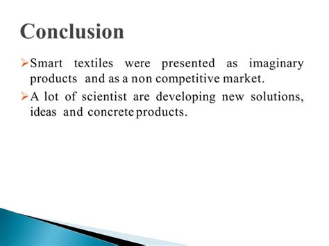 Smart Electronic Fabrics Pptx