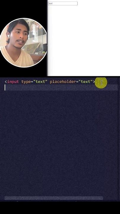 Input Fields In Html Html Webdevelopment Htmlandcss Shorts Youtube