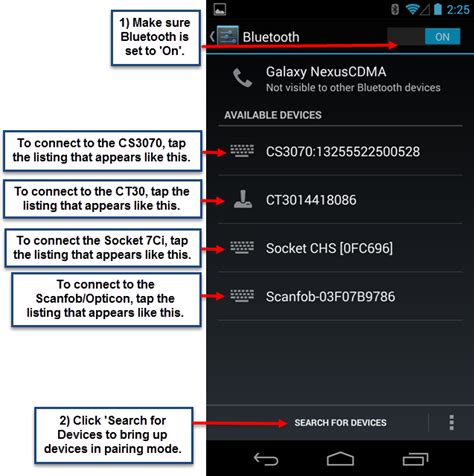 Bluetooth Setting ASellerTool Solutions User Guide