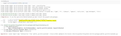 Parallel Tuning With Spark Is No Longer Possible If Joblib Isnt Pinned To