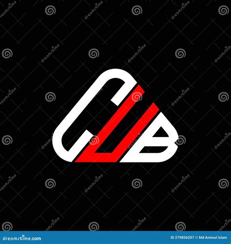 Cub Letter Logo Creative Design With Vector Graphic Cub Simple And Modern Logo In Round