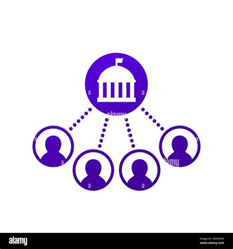 Government Workers Icon For Web Stock Vector Image Art Alamy