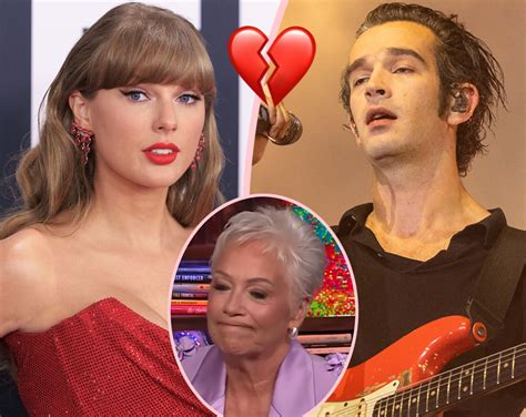 Taylor Swift Broke Matty Healys Heart That Is Why His Mom Threw
