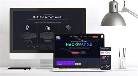 Hackfest Landing Page On Behance