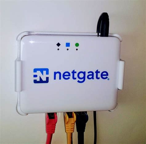 free stl file netgate sg 1100 wall mount・3d print design to download・cults